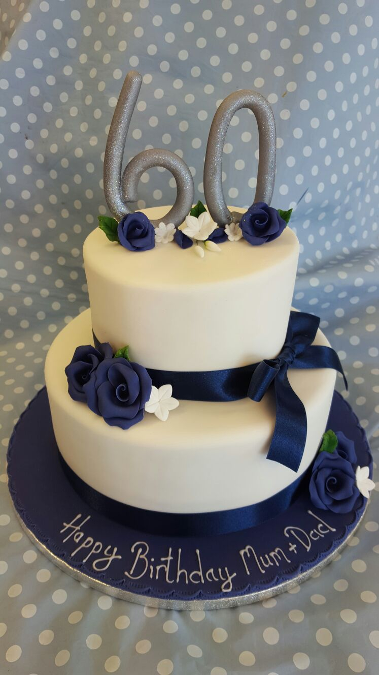 30+ Awesome Photo of 2 Tier Birthday Cakes - birijus.com
