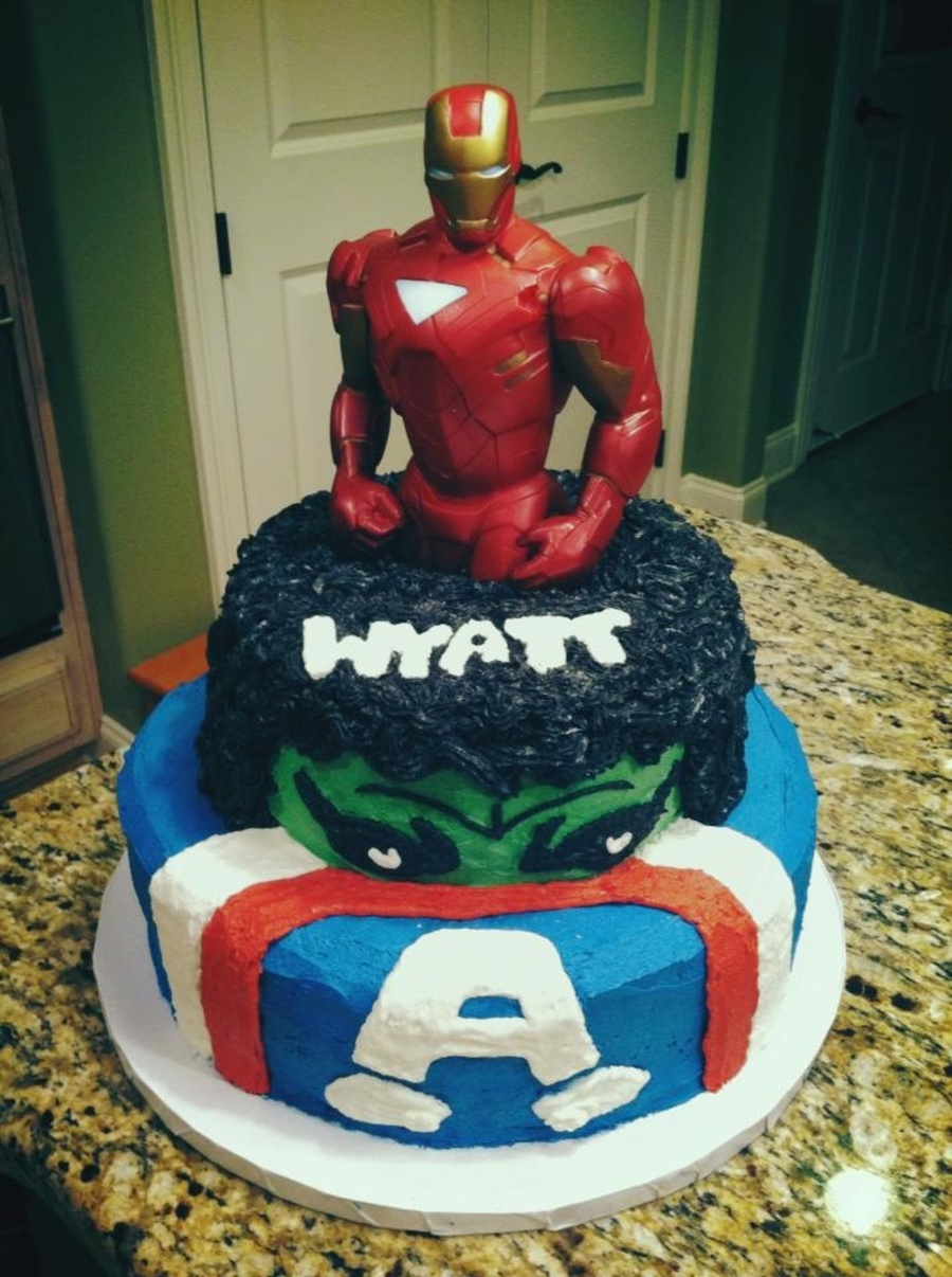32+ Wonderful Image of Avengers Birthday Cake - birijus.com