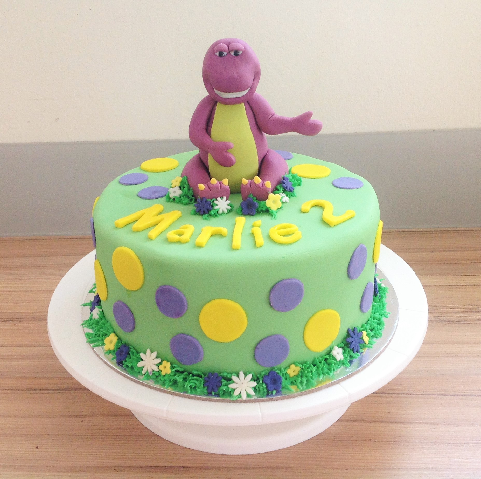 30+ Pretty Picture of Barney Birthday Cake - birijus.com