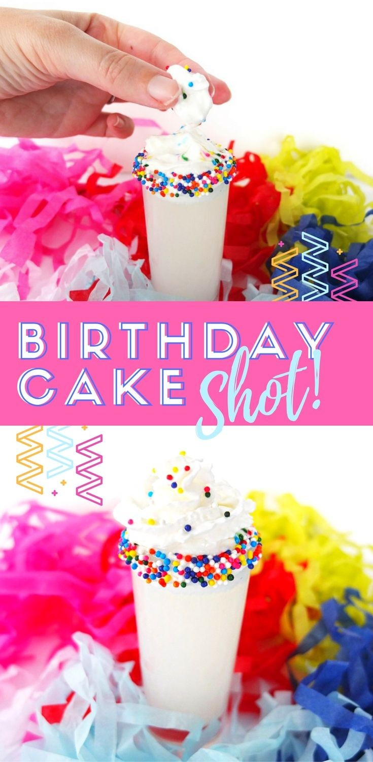 25 Exclusive Photo Of Birthday Cake Pudding Shots