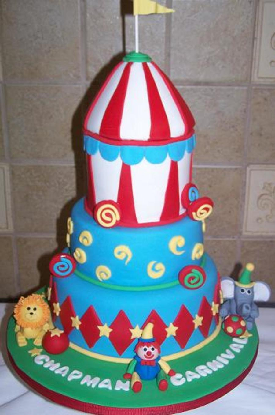 21+ Best Picture of Carnival Birthday Cake - birijus.com