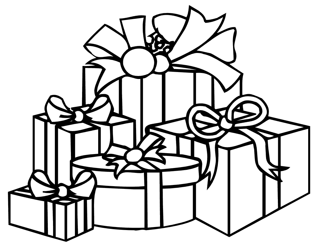 25+ Awesome Picture of Christmas Present Coloring Pages - birijus.com