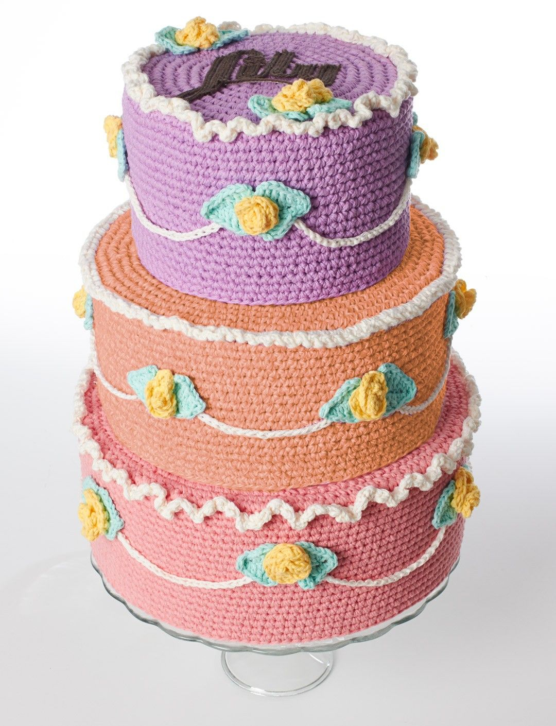 25+ Best Image of Crochet Birthday Cake - birijus.com