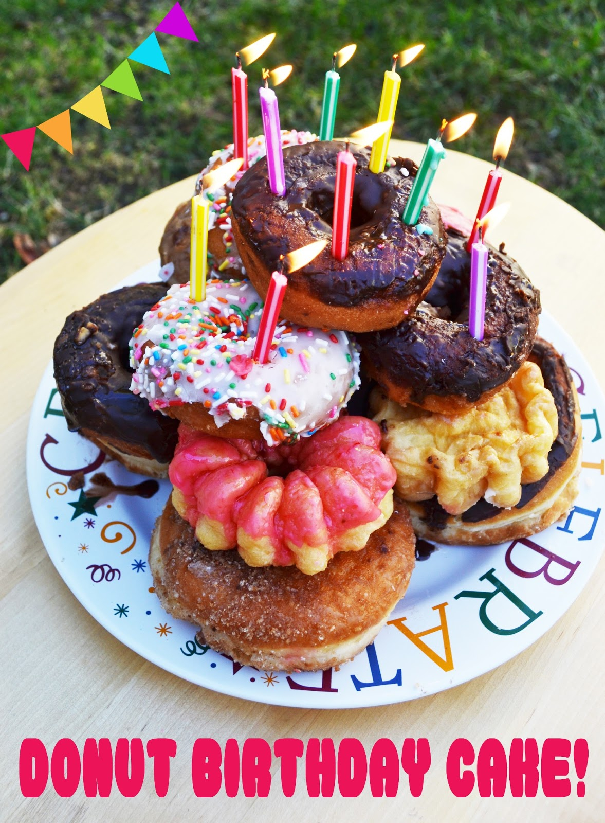 27+ Amazing Image of Donut Birthday Cake - birijus.com