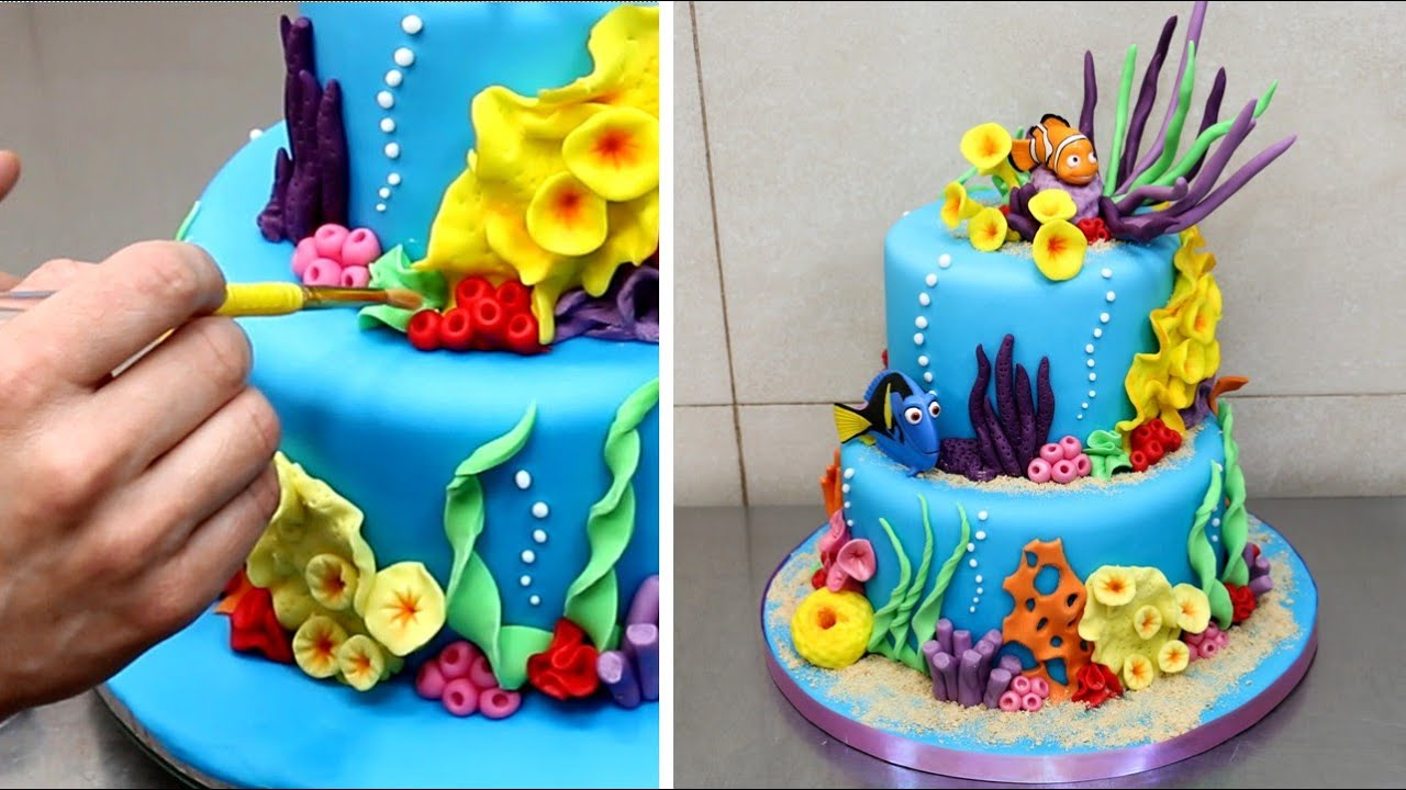 32+ Inspiration Photo of Dory Birthday Cake - birijus.com