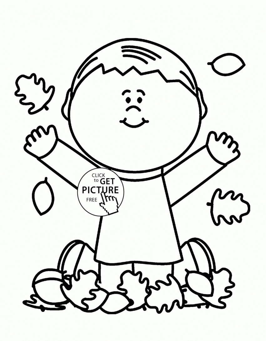 25+ Inspired Image of Fall Coloring Pages For Kids - birijus.com