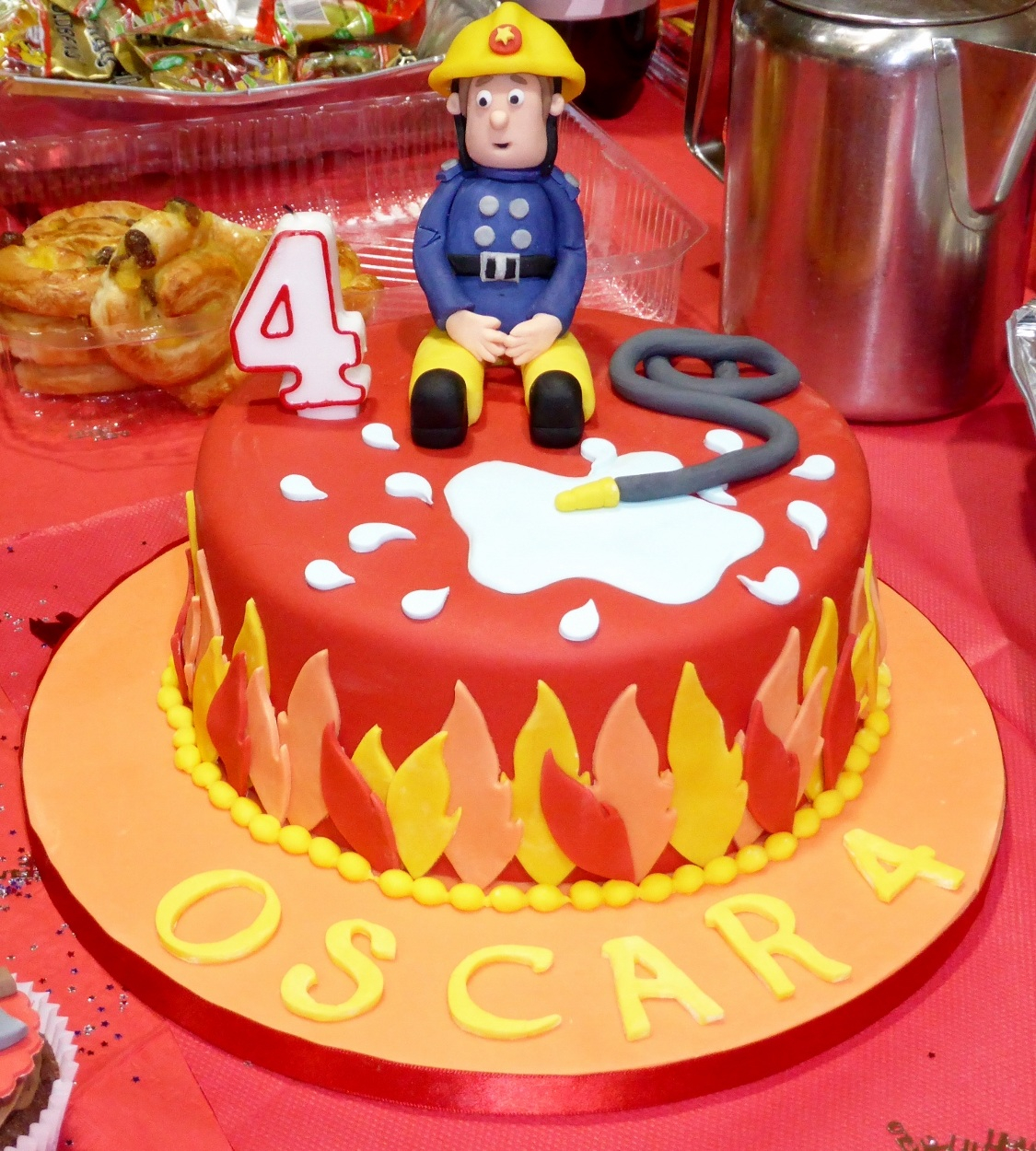21+ Wonderful Image of Fireman Birthday Cake - birijus.com