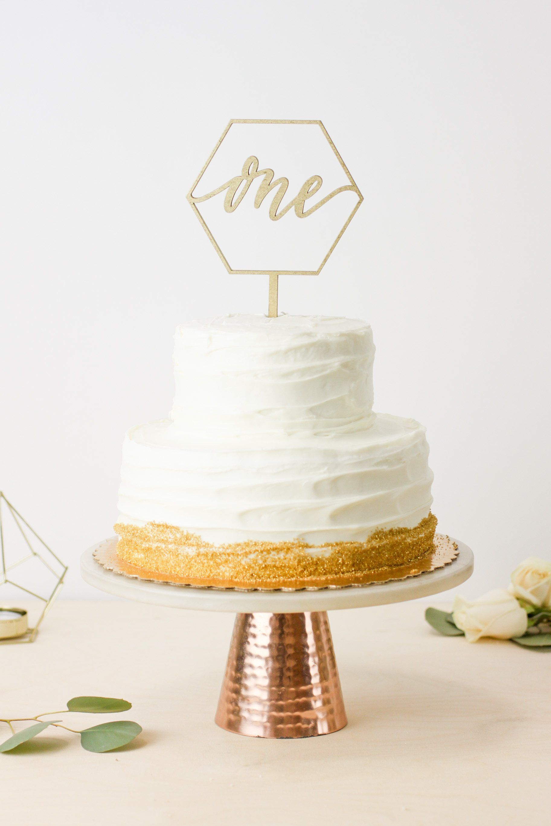 21+ Beautiful Picture of First Birthday Cake Toppers - birijus.com