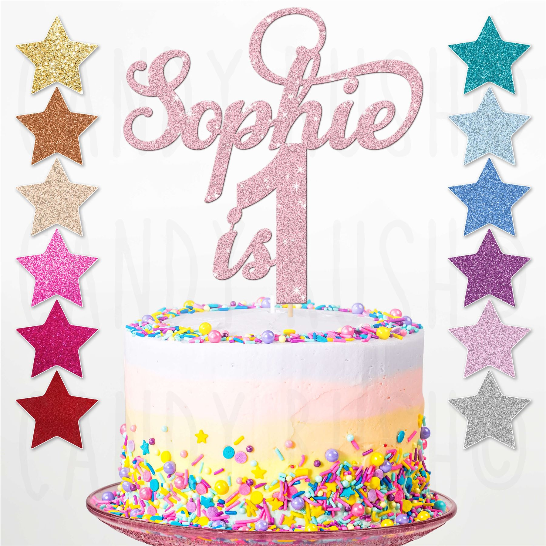 21+ Beautiful Picture of First Birthday Cake Toppers - birijus.com