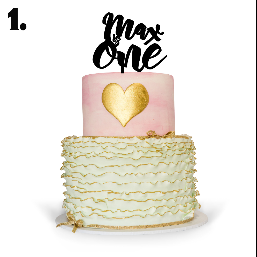 21+ Beautiful Picture of First Birthday Cake Toppers - birijus.com