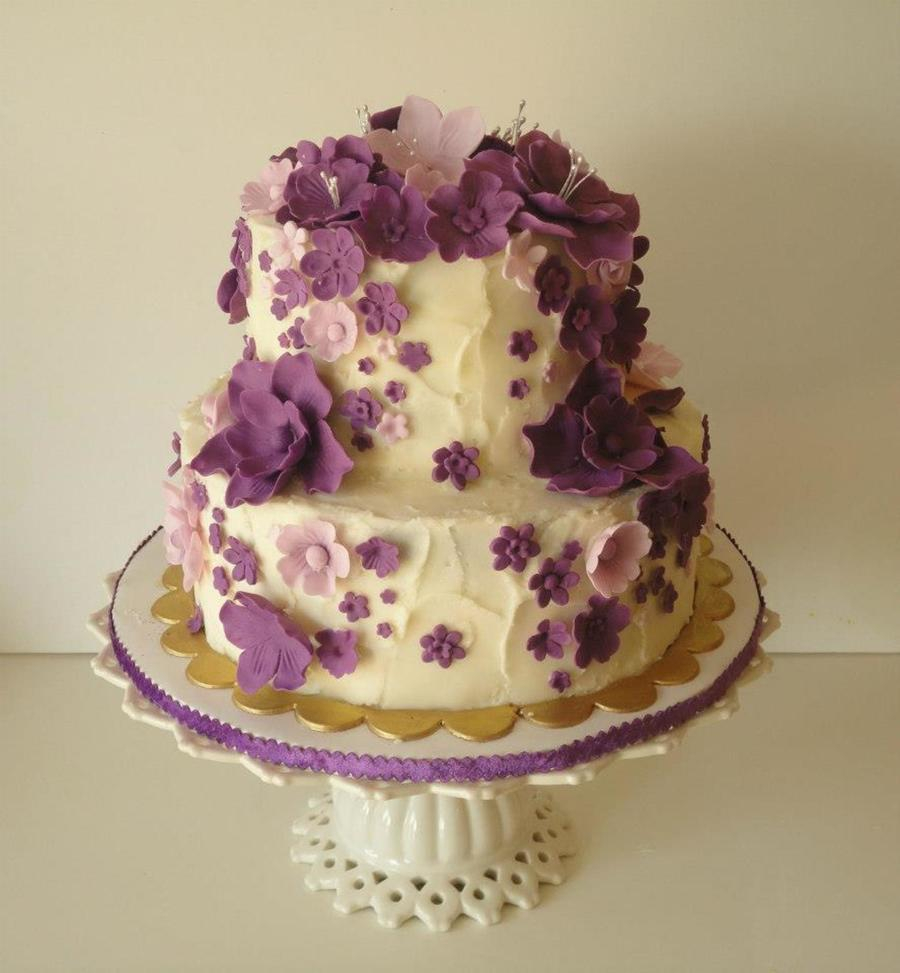 25+ Elegant Image of Flower Birthday Cakes - birijus.com