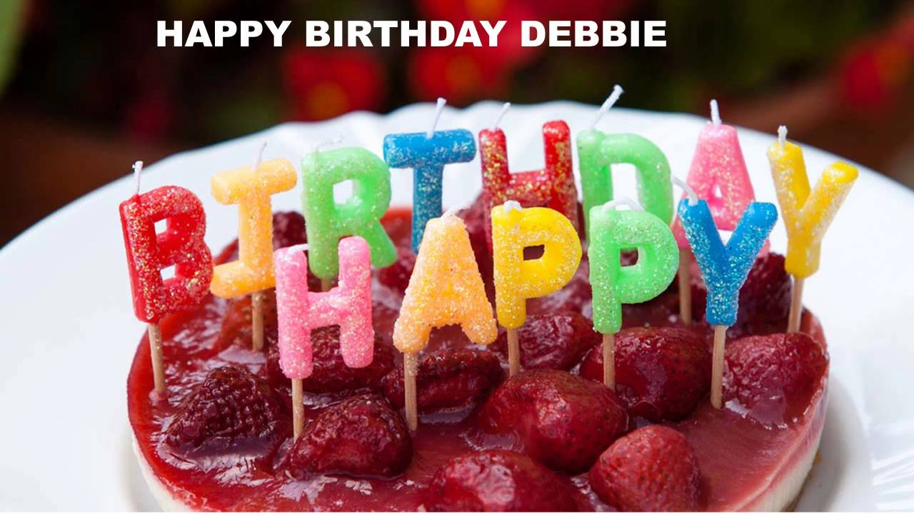 27+ Marvelous Picture of Happy Birthday Deborah Cake - birijus.com