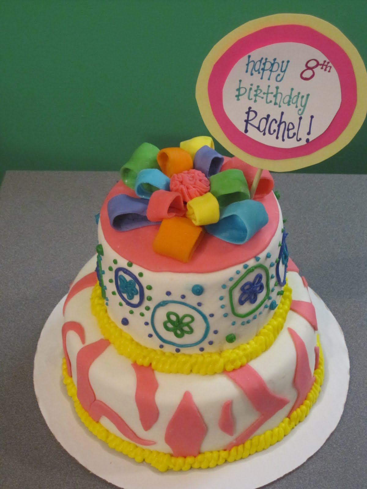 27+ Marvelous Image of Happy Birthday Rachel Cake - birijus.com