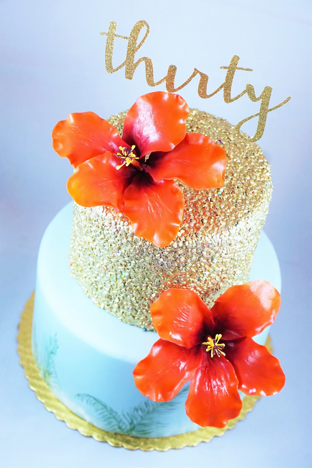 27+ Pretty Photo of Hawaiian Birthday Cake - birijus.com