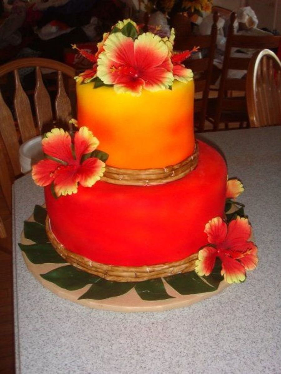 27+ Amazing Picture of Hawaiian Birthday Cake - birijus.com