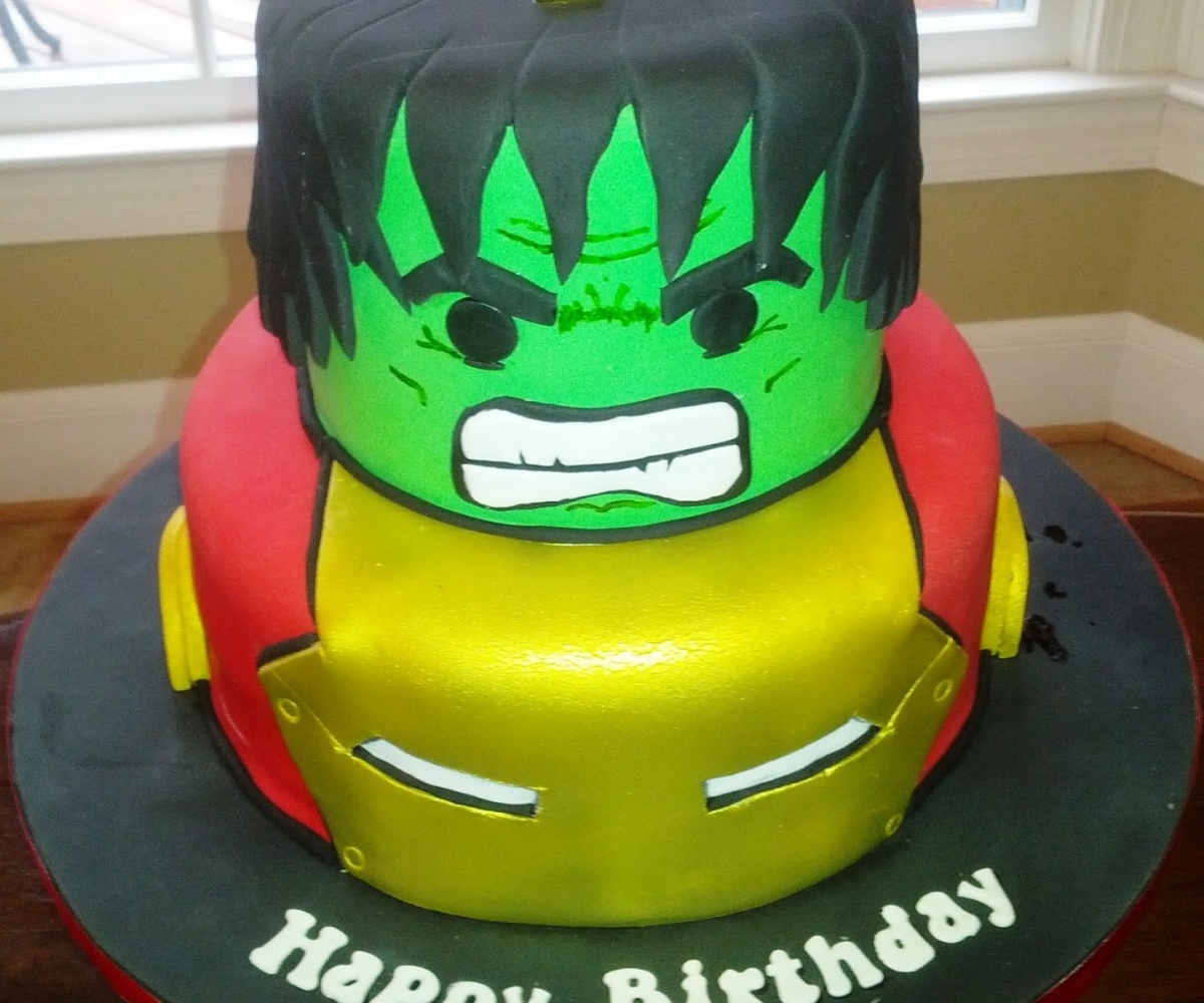 Hulk Birthday Cakes Impeccable Hulk Cakes Decoration Ideas Little ...