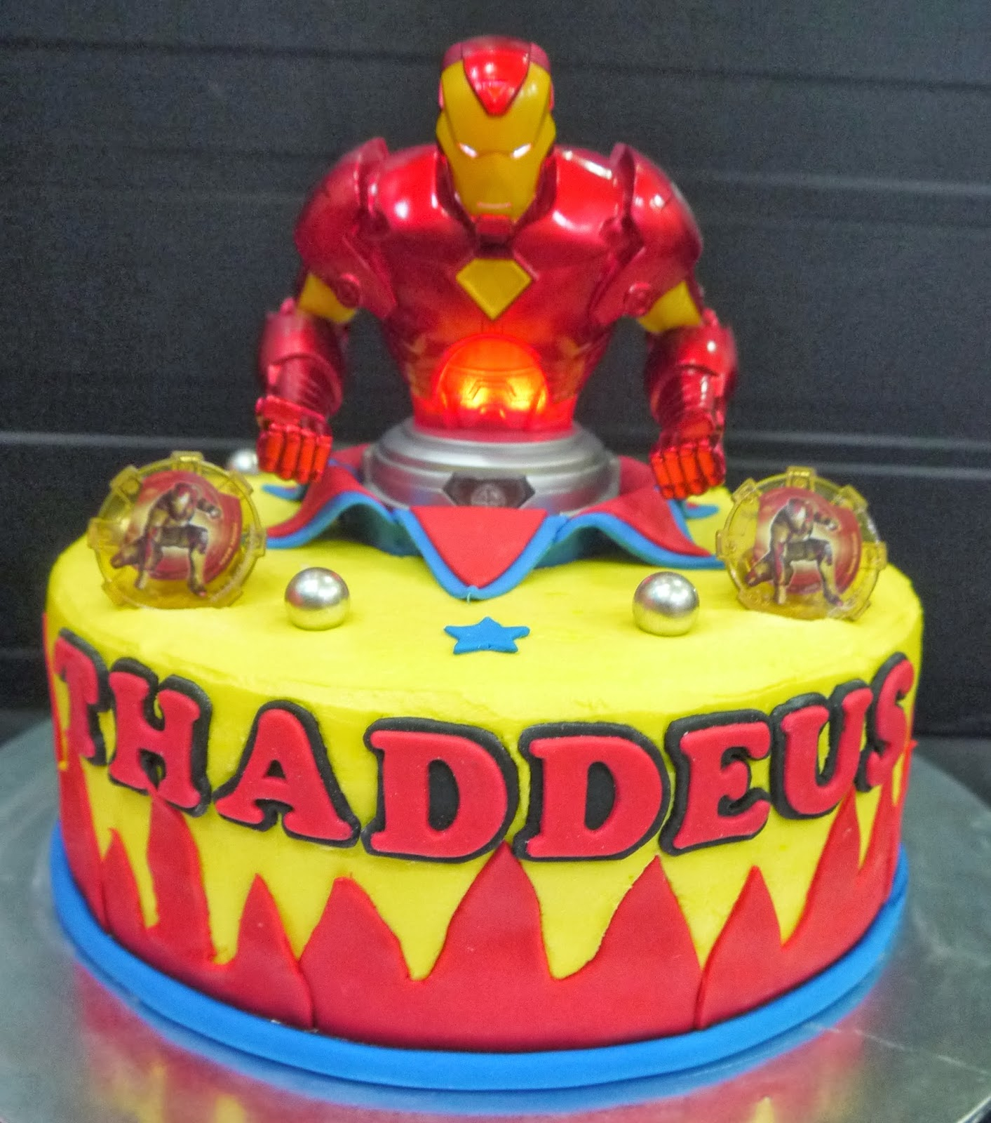 27+ Pretty Photo of Iron Man Birthday Cake - birijus.com