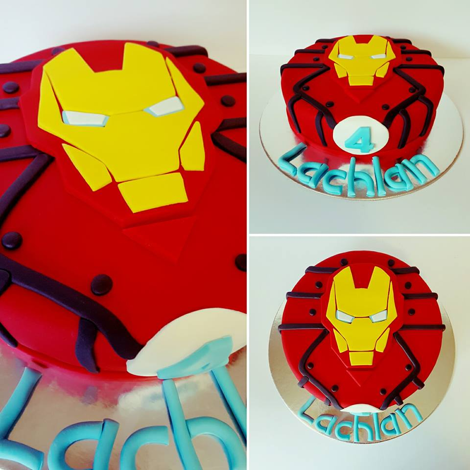 27+ Pretty Photo of Iron Man Birthday Cake - birijus.com