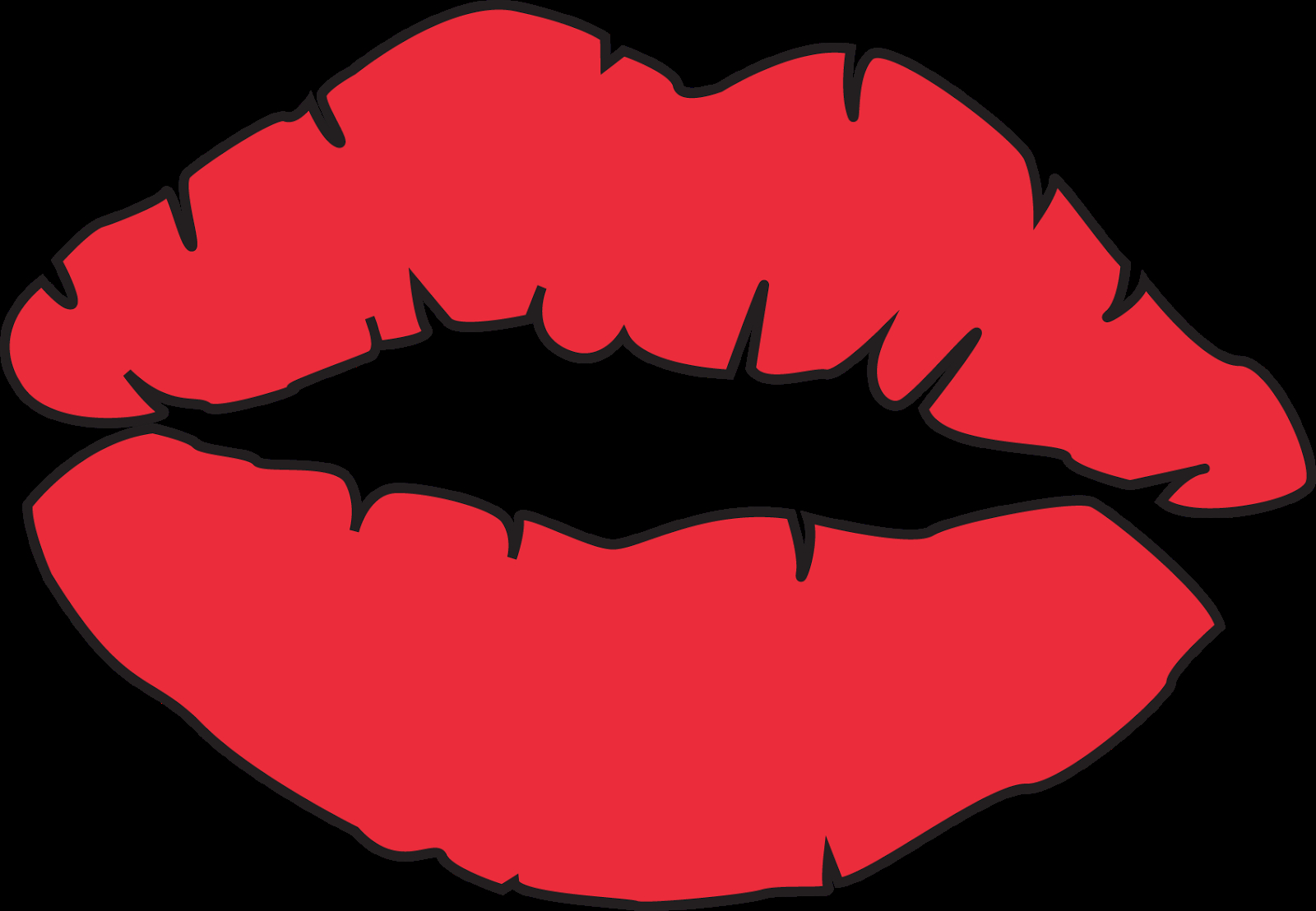 Lips Coloring Page Free Lips Coloring Pages Download Free Clip Art Free ...
