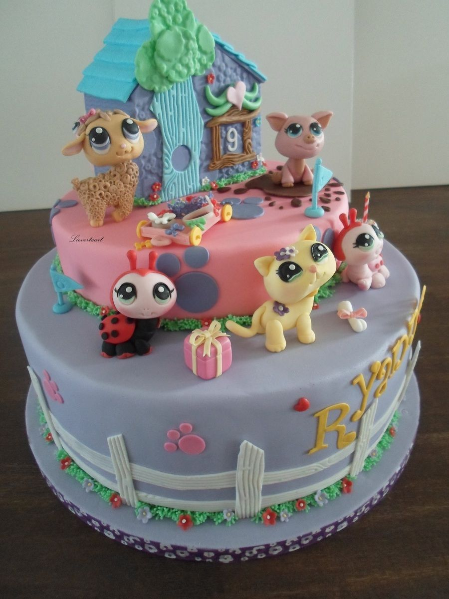 21+ Creative Image of Littlest Pet Shop Birthday Cake - birijus.com