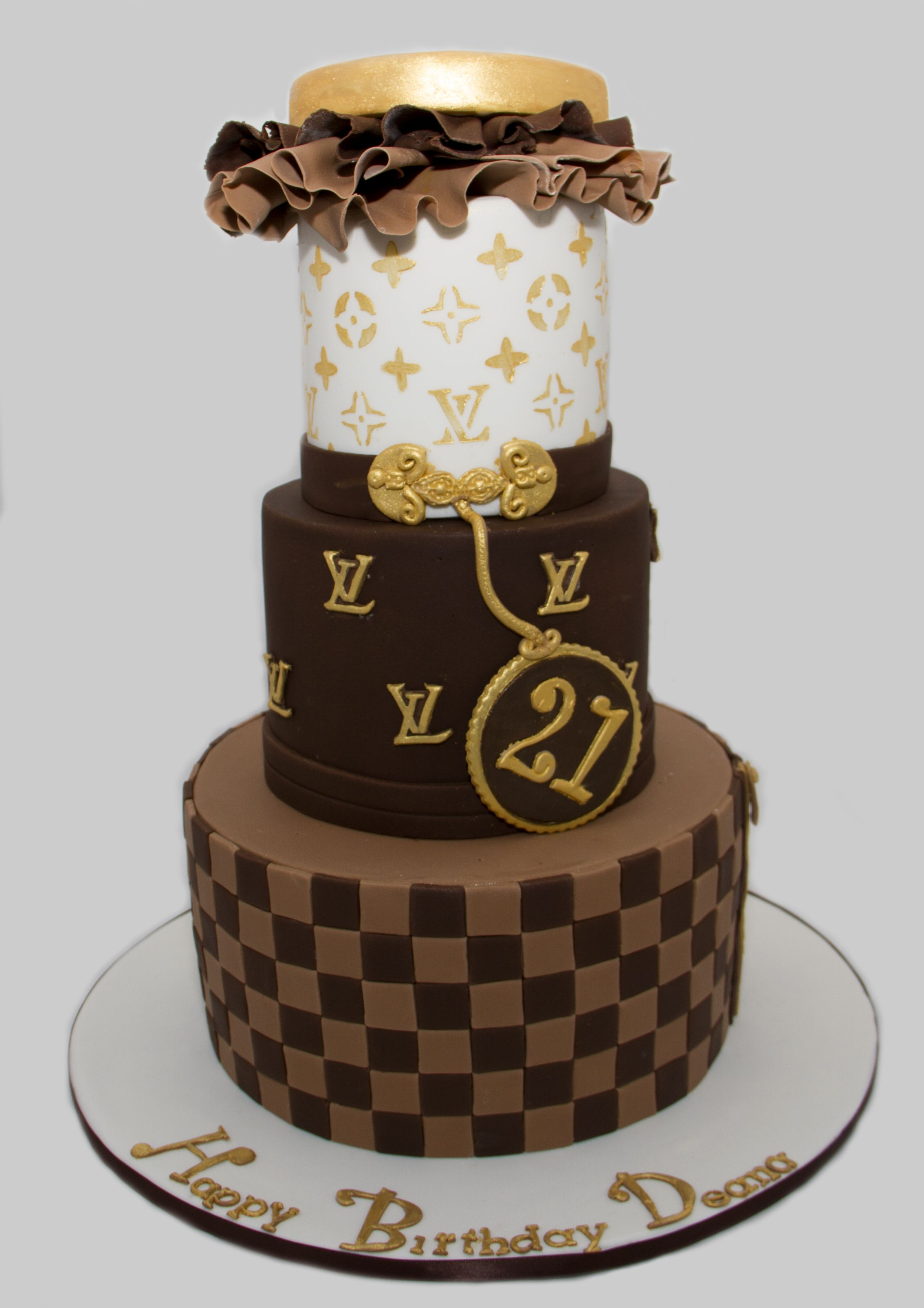 25+ Great Picture of Louis Vuitton Birthday Cake - birijus.com