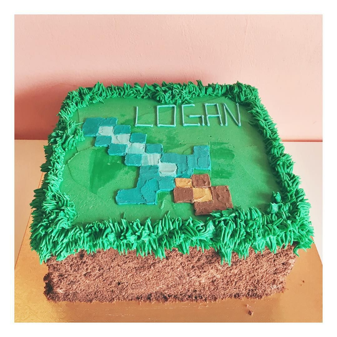 32+ Exclusive Photo of Minecraft Birthday Cakes - birijus.com