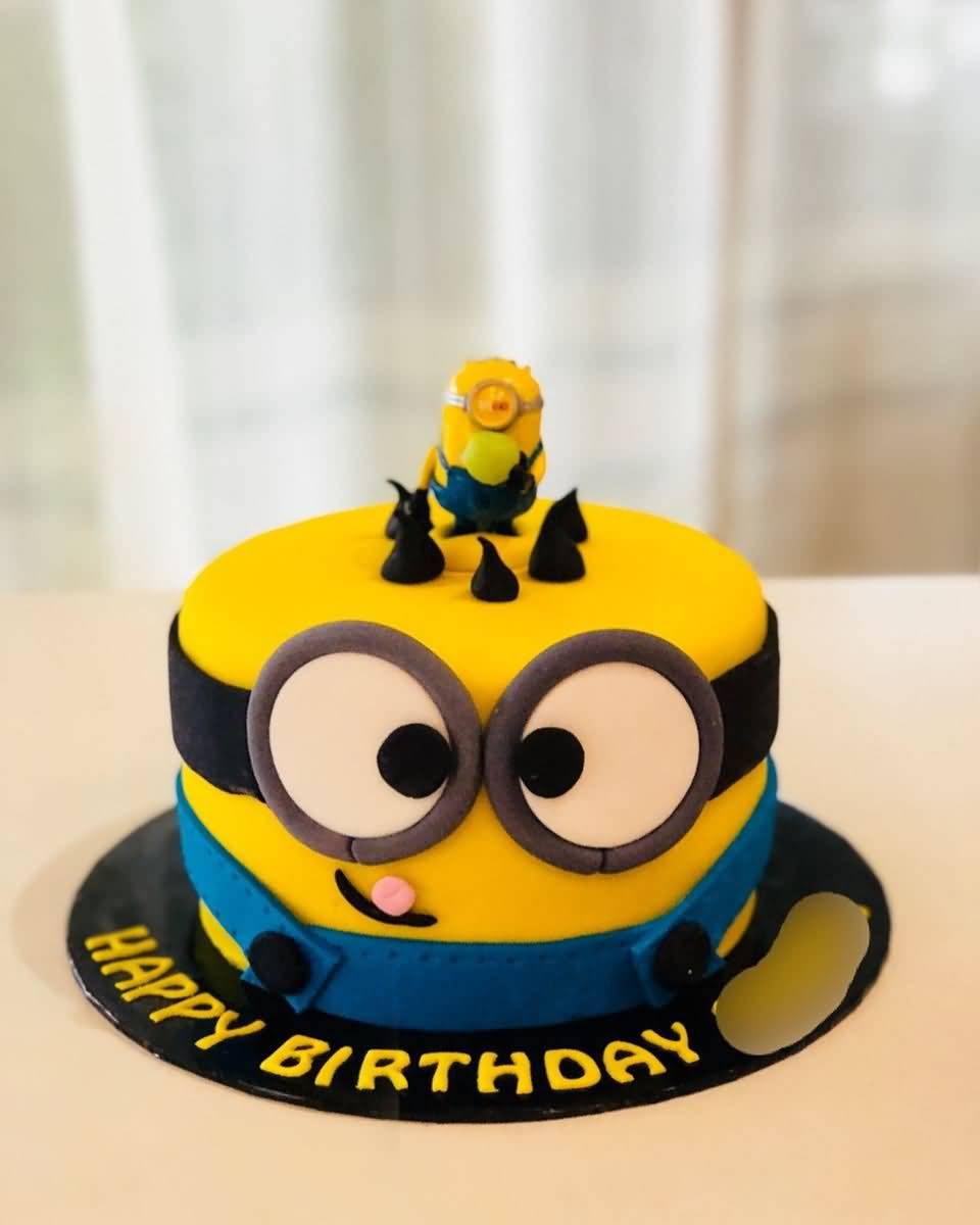 25+ Great Photo of Minion Birthday Cake Images - birijus.com