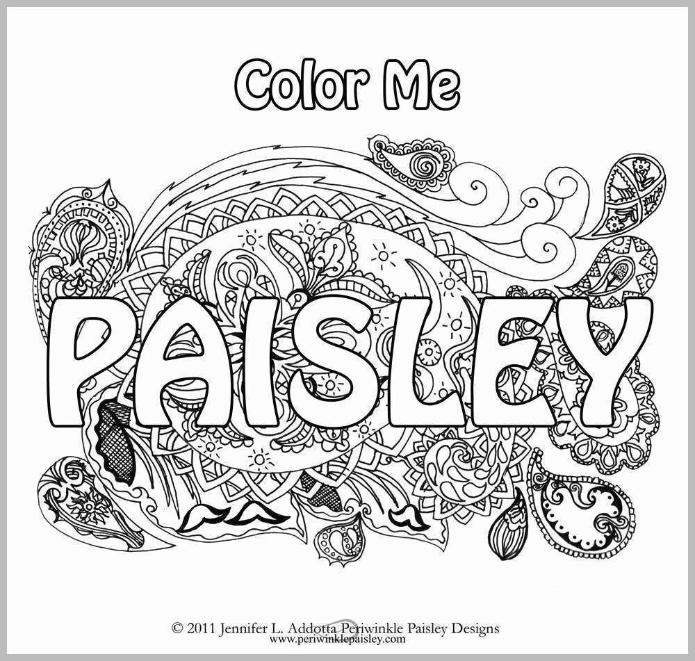 25+ Marvelous Image of Paisley Coloring Pages - birijus.com