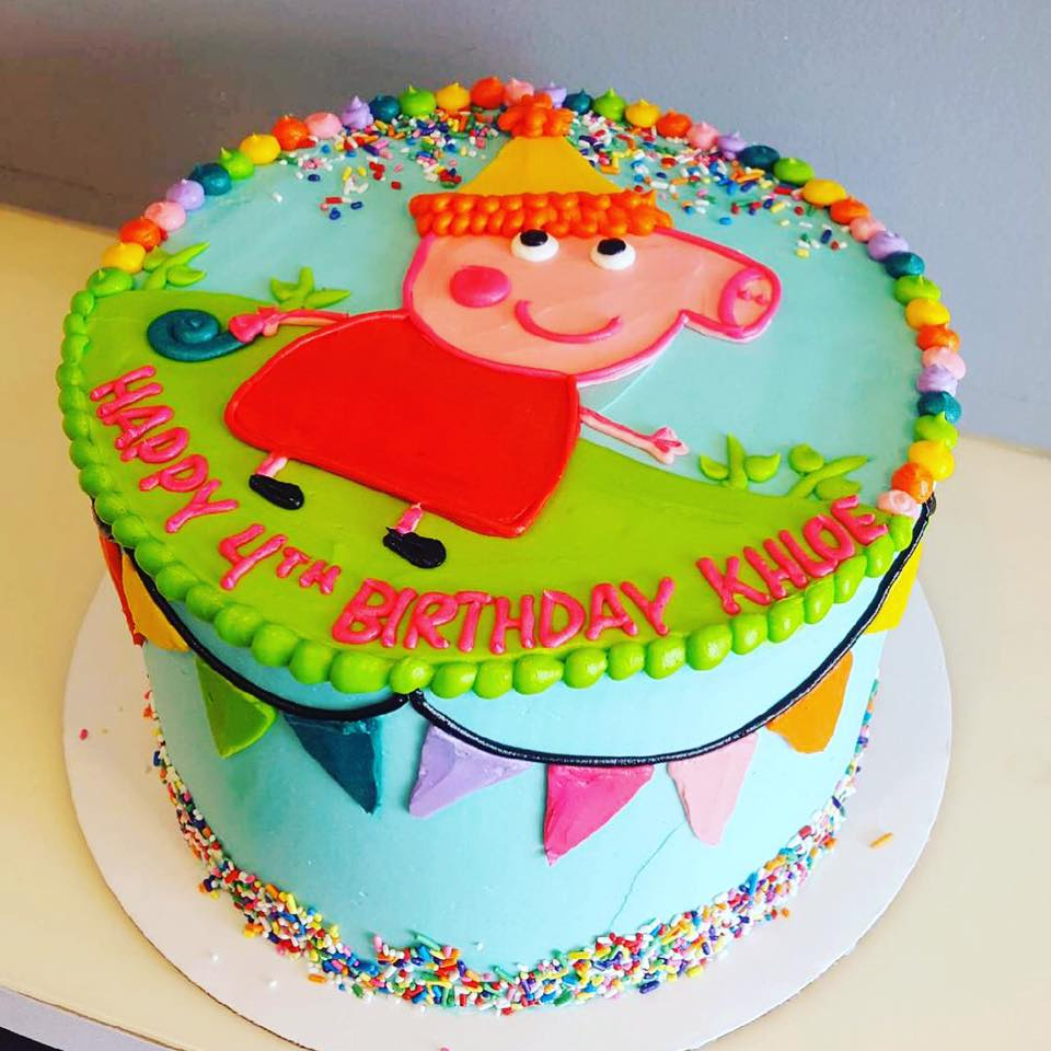 25+ Great Image of Pig Birthday Cake - birijus.com