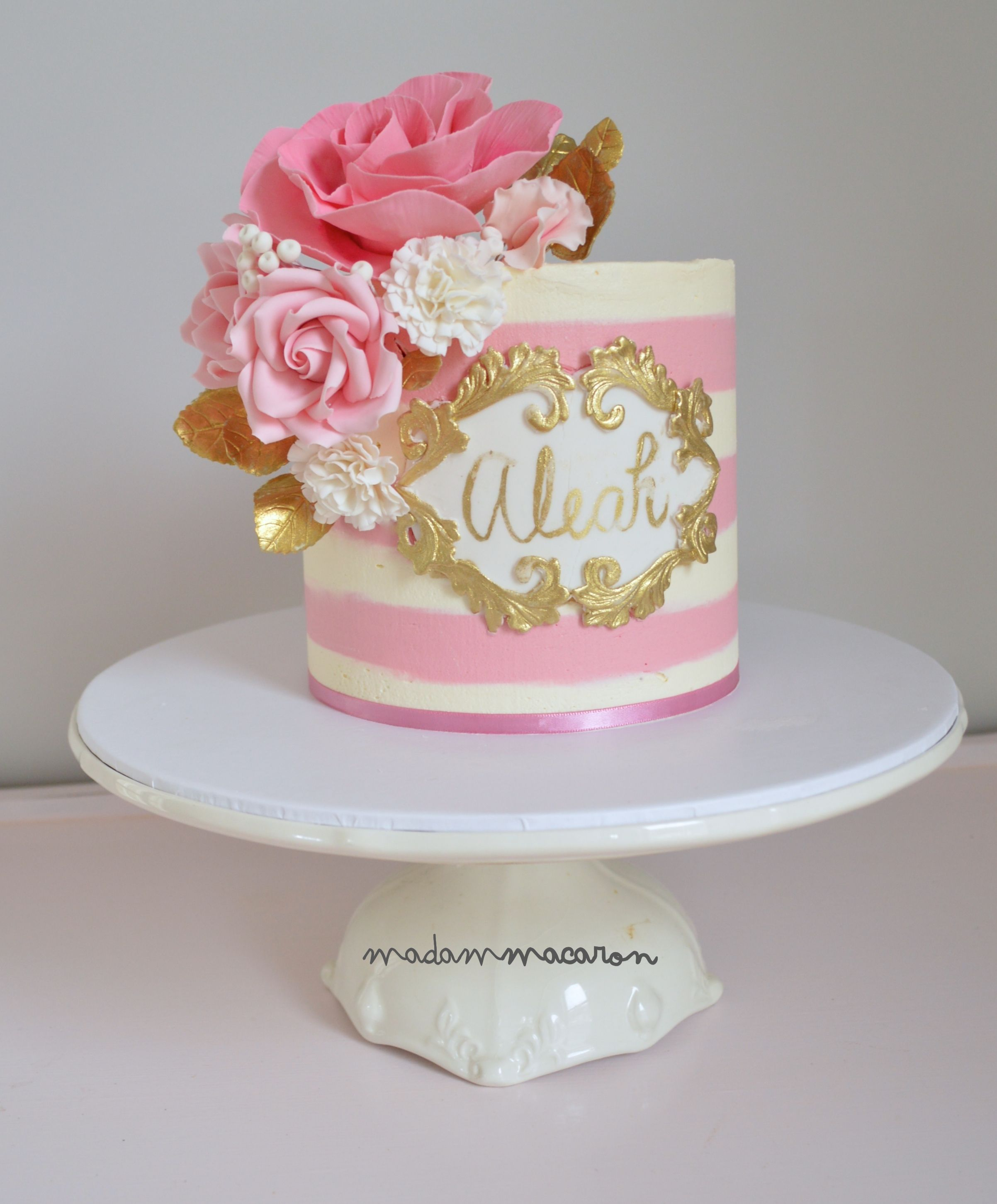 32+ Wonderful Image of Pink Birthday Cake - birijus.com