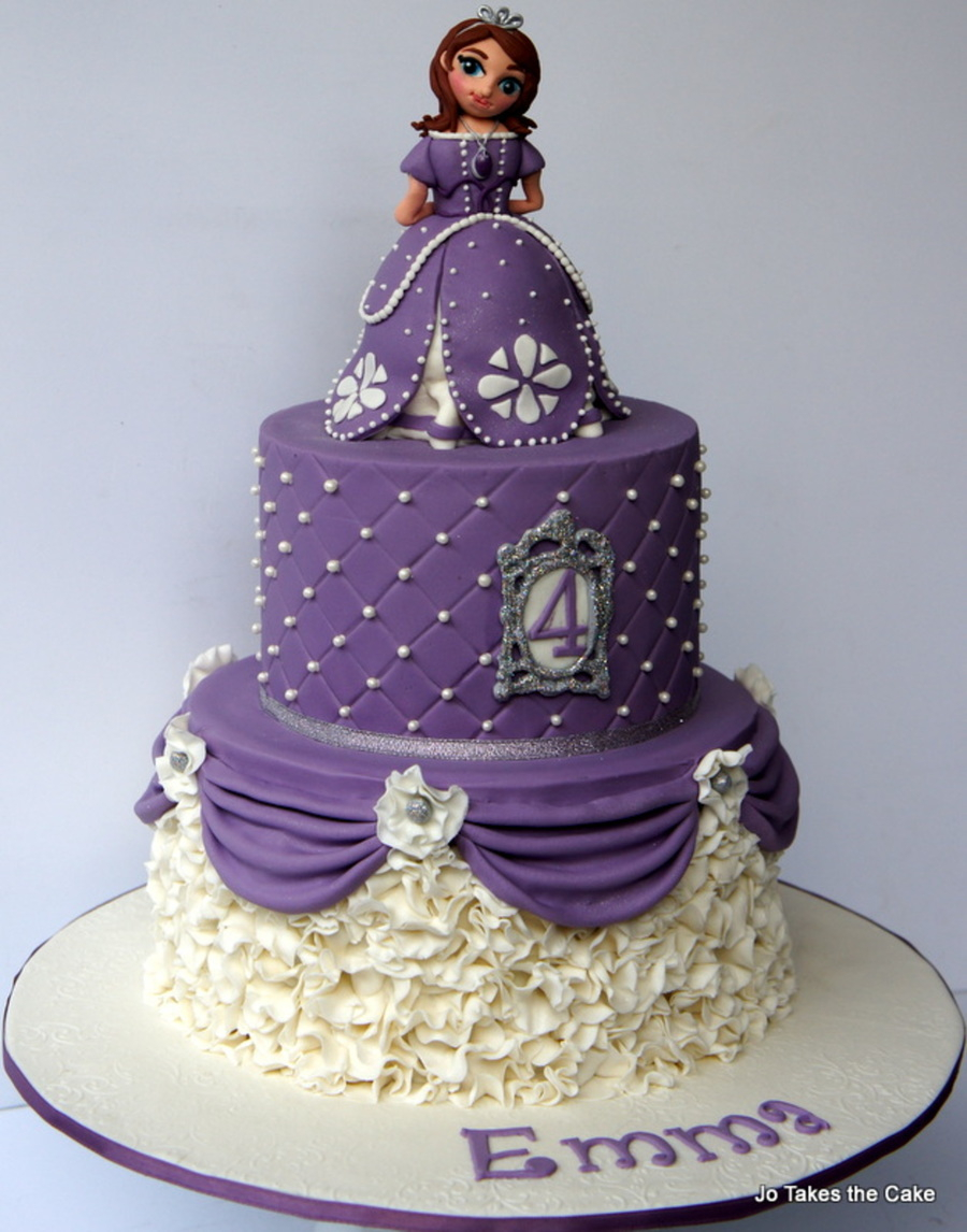 21+ Wonderful Picture of Princess Sofia Birthday Cake - birijus.com