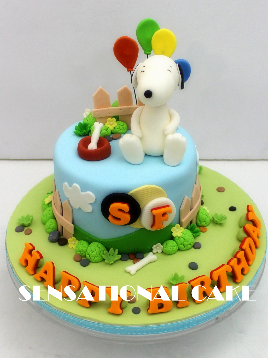 30+ Excellent Photo of Snoopy Birthday Cake - birijus.com