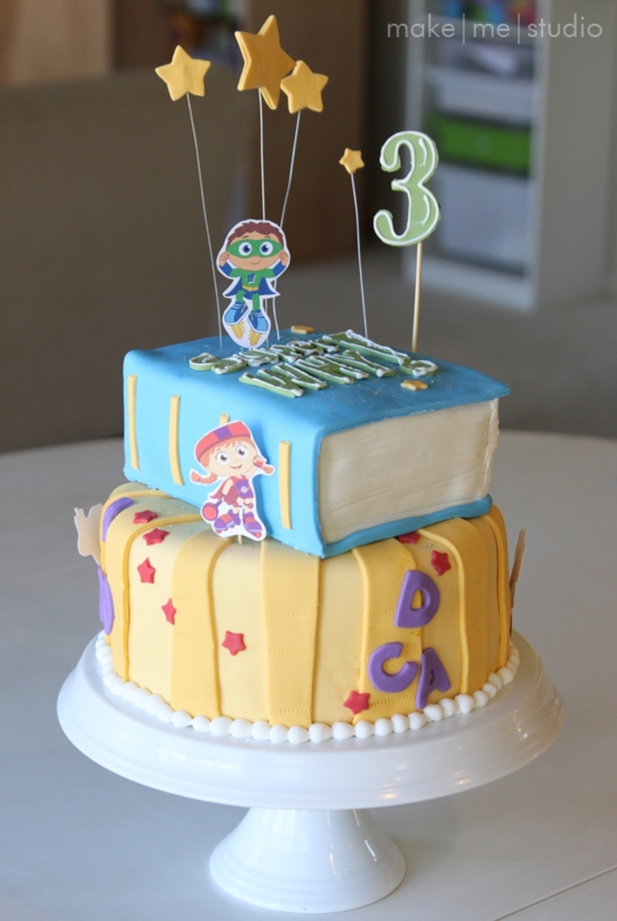 30+ Inspired Photo of Super Why Birthday Cake - birijus.com