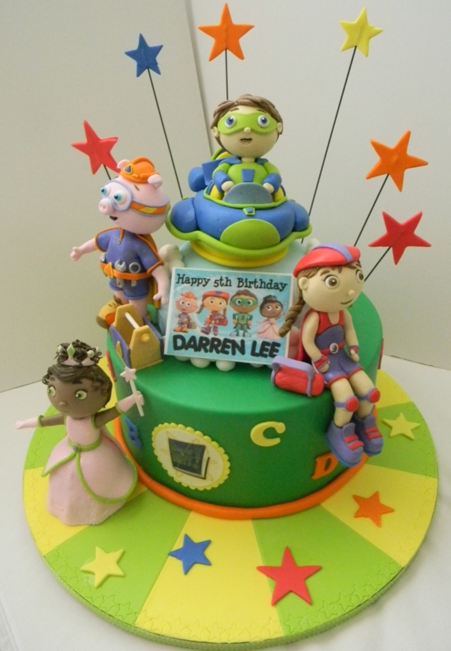 30+ Inspired Photo of Super Why Birthday Cake - birijus.com