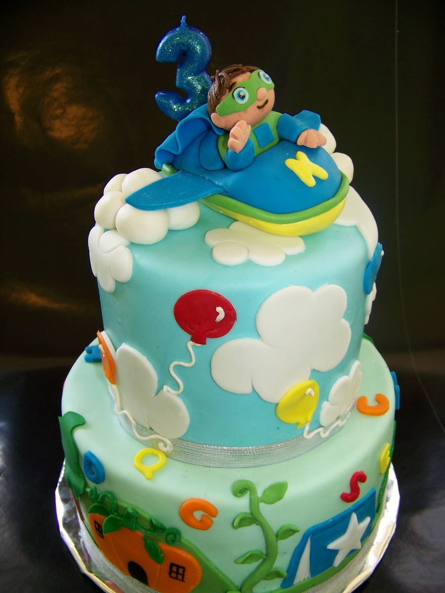30+ Inspired Photo of Super Why Birthday Cake - birijus.com