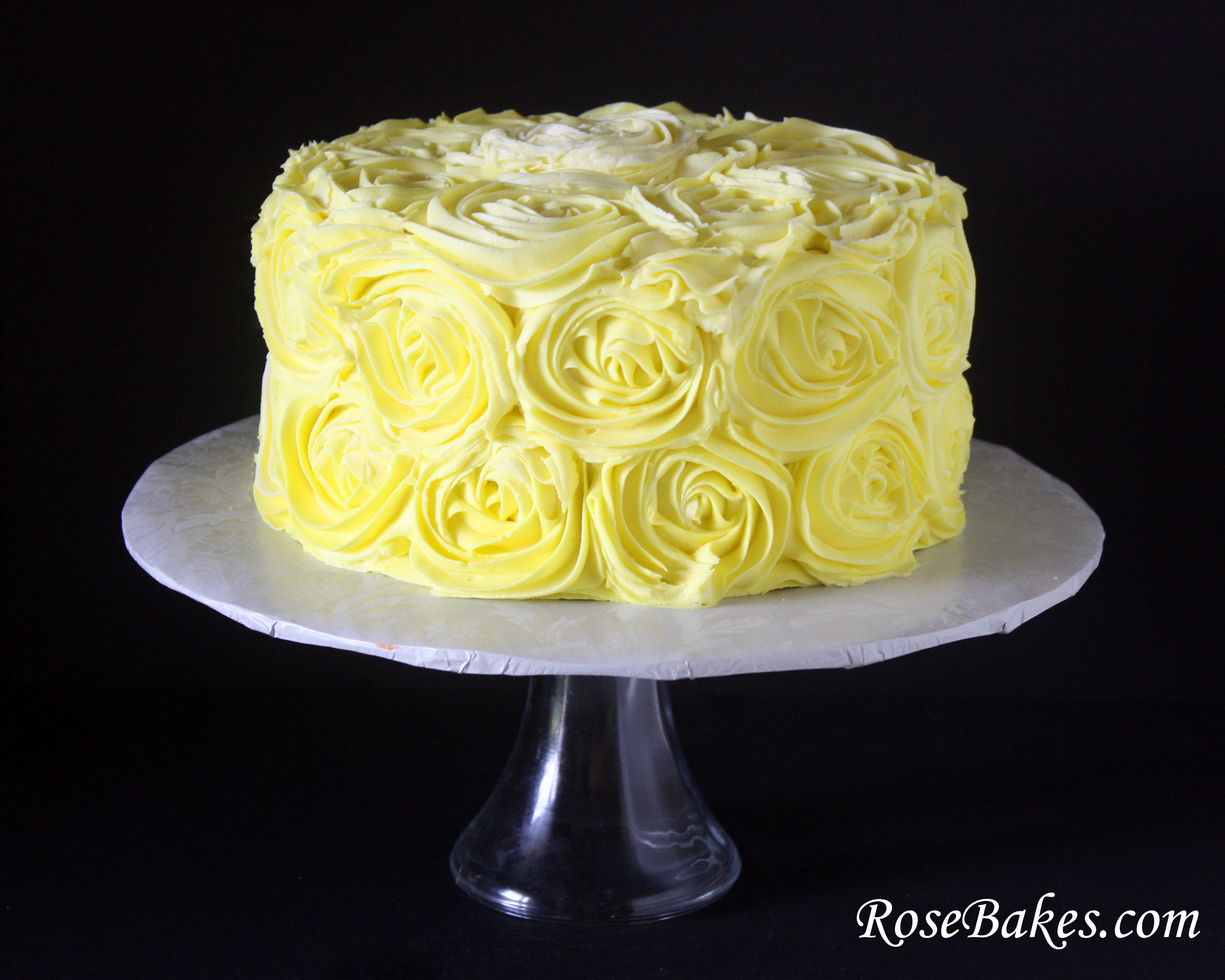 25+ Marvelous Photo of Yellow Birthday Cake - birijus.com